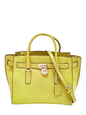 Michael Kors Padlock-detail Tote Bag - Green