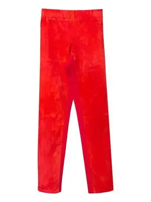 JOSEPH Elasticated-waist Trousers - Red