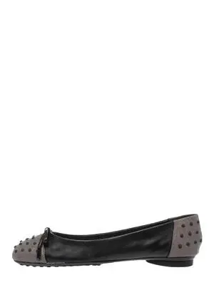 TOD'S Studded Ballerina Flats - Black