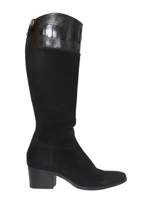 ALBERTO FASCIANI Leather Knee-High Boots