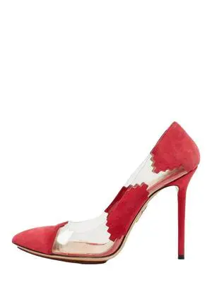 CHARLOTTE OLYMPIA 105mm Montana Stiletto Pumps - Red