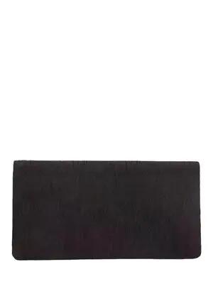 Vintage Wave-texture Clutch Bag - Black