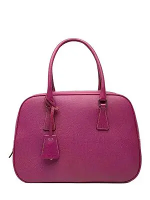 Prada Cinghiale Bauletto Handbag - Pink