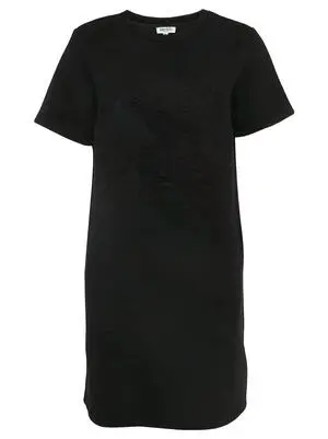 Kenzo Embossed-detail Dress - Black