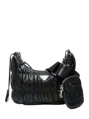 Prada Matelasse Shoulder Bag - Black
