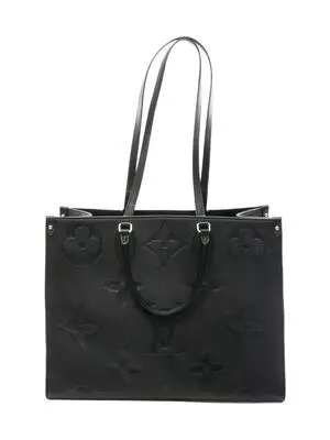 LOUIS VUITTON On-the-go Gm Monogram Shoulder Bag - Black
