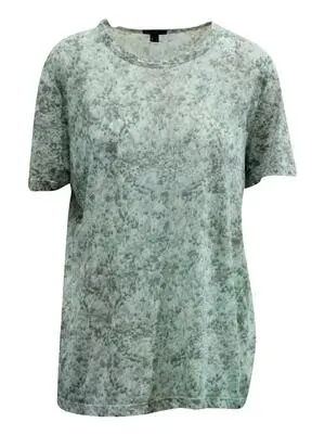 Theory Camouflage-print T-shirt - Grey