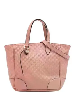 Gucci Micro Guccissima Bree Satchel - Pink