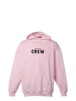 Balenciaga 2020 Crew Hoodie - Pink