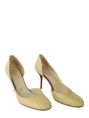 CHRISTIAN LOUBOUTIN 90mm Rattan Heels