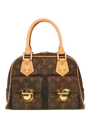 LOUIS VUITTON 2006 Monogram Manhattan Pm Handbag - Brown