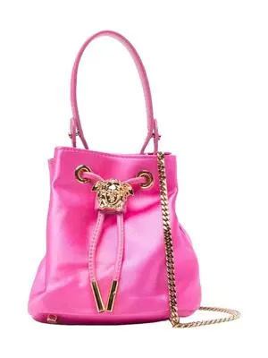Versace Medusa Drawstring Bucket Bag - Pink