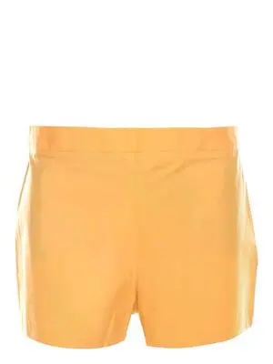 FERRAGAMO Cotton Shorts - Orange