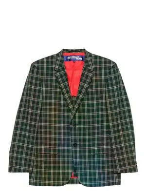 Junya Watanabe 2004 Checked Jacket - Green