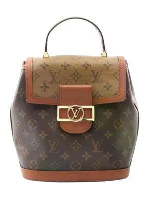 LOUIS VUITTON Dauphine Monogram Backpack - Brown