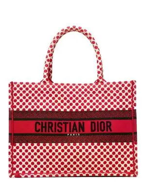 Dior Dioramour Book Tote Bag - Red
