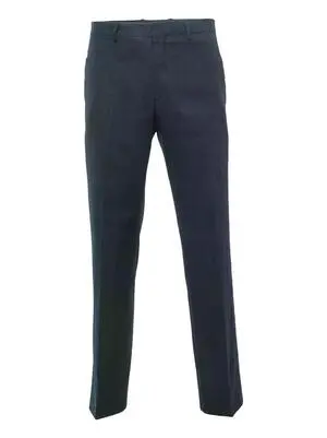 JOSEPH Straight-leg Crepe Trousers - Blue
