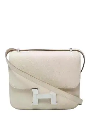 Hermès Pre-owned Constance Shoulder Bag - White