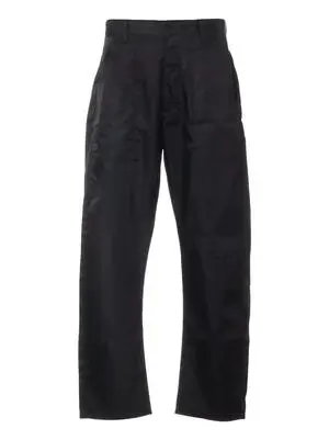 Prada 2020 Logo-detail Trousers - Black