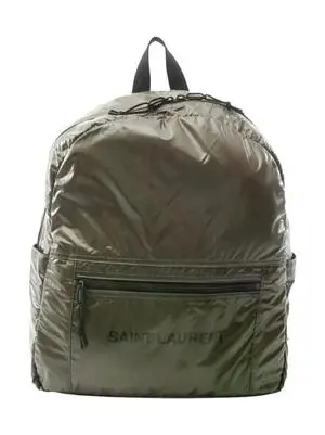 Saint Laurent 2000s Nylon Backpack - Green