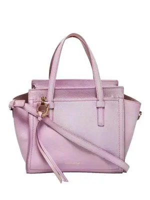 FERRAGAMO 2010-2020s Amy Leather Tote Bag - Pink