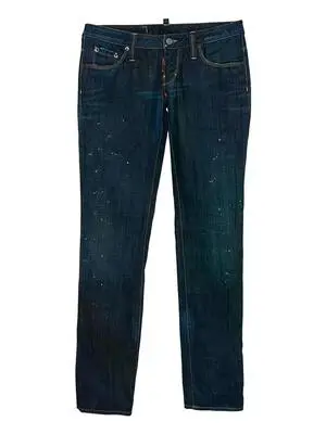 Dsquared2 Logo-patch Jeans - Blue