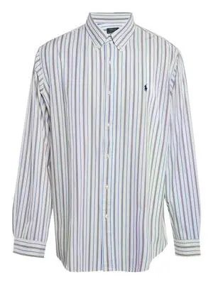 Polo Ralph Lauren Stripe Cotton Shirt - White