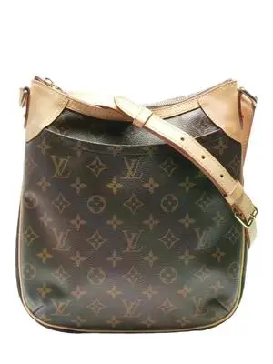 LOUIS VUITTON 2011 Odeon Pm Monogram Crossbody Bag - Brown