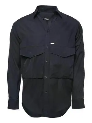 Dsquared2 Flap-pocket Cotton Shirt - Black