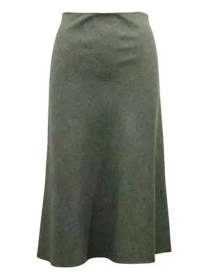 Theory High-rise Midi Skirt - Grey