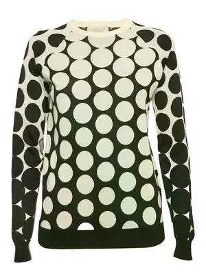 STELLA MCCARTNEY Stella McCartney Polka-Dot Pattern Wool Sweater