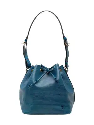 LOUIS VUITTON 1995 Epi Petit Noe Bucket Bag - Blue