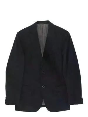 Giorgio Armani 1990s Wool Blazer - Grey