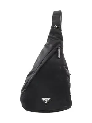 Prada 2020s Nylon Backpack - Black