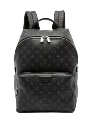 LOUIS VUITTON 2019 Monogram Eclipse Discovery Backpack - Black
