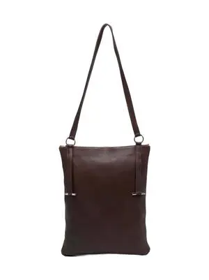 Hermès 2002s Leather Shoulder Bag - Brown