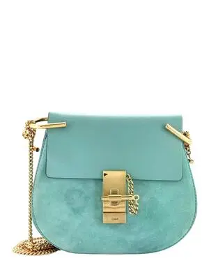 Chloé Drew Mini Crossbody Bag - Blue