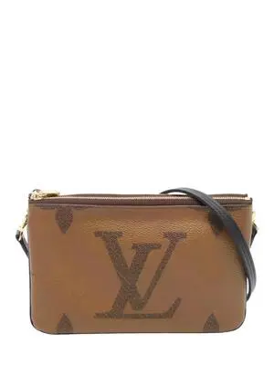 LOUIS VUITTON 2020 Monogram Giant Reverse Shoulder Bag - Brown