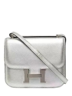 Hermès 2004 Constance 18 Shoulder Bag - Silver