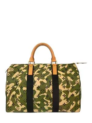 LOUIS VUITTON 2008 Monogramouflage Speedy 35 Handbag - Green