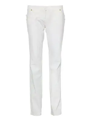 Roberto Cavalli Two-tone Jeans - White