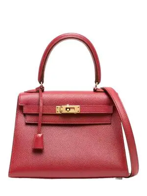 Hermès 2011 Kelly 20 Two-way Handbag - Red