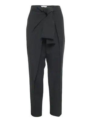 Chloé Pre-owned 2024 Tie-waist Trousers - Black