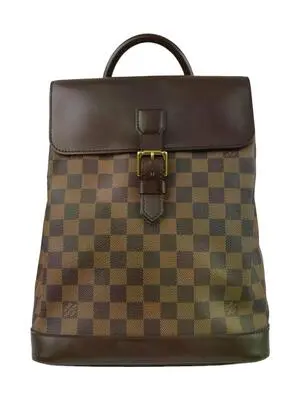LOUIS VUITTON 2004 Soho Backpack - Brown