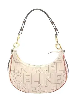 Celine 2010s Ava Logo-pattern Shoulder Bag - Neutrals