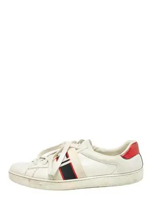 GUCCI Leather Ace Sneakers