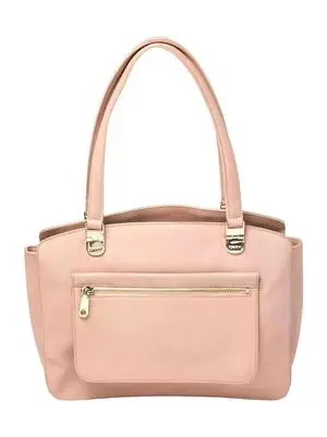 Dkny Leather Tote Bag - Pink