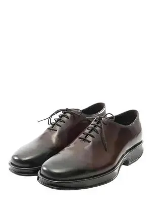 Prada 20s 30mm Leather Shoes - Brown