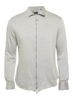 Giorgio Armani Cotton Shirt - Grey