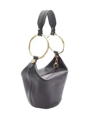 Chloé Ring-detail Leather Mini Bag - Black